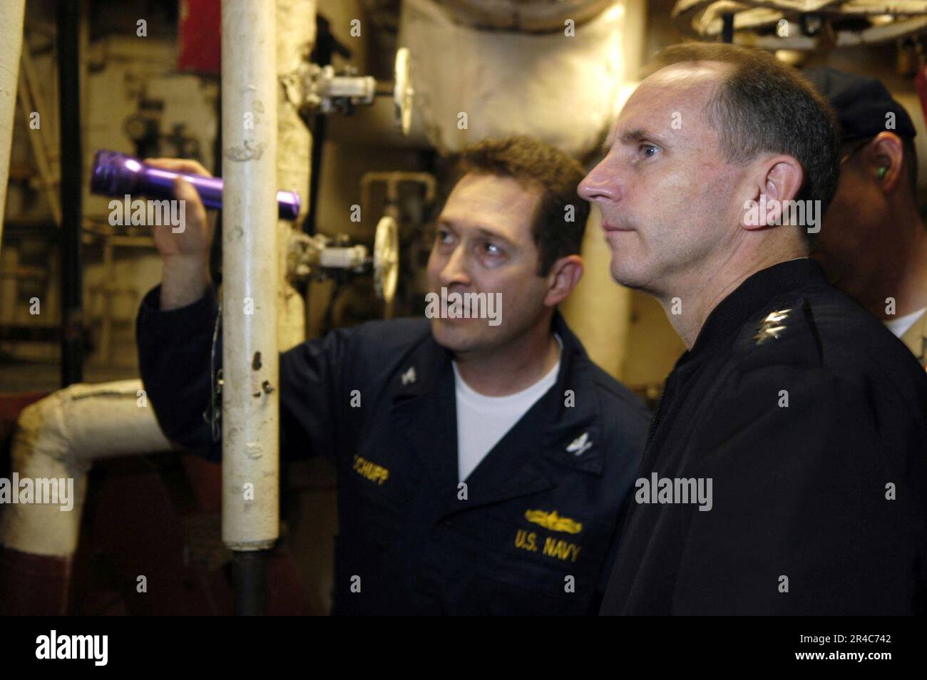 US Navy Commander, U.S. 7th Fleet, Vice Adm. Jonathan Greenert, is ...