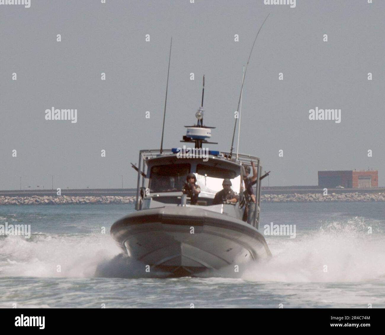 US Navy An Inshore Boat Unit assigned to Navy Coastal Warfare Squadron ...