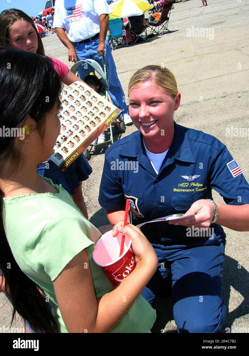 US Navy Aviation Maintenance Administrationman 2nd Class assigned to ...