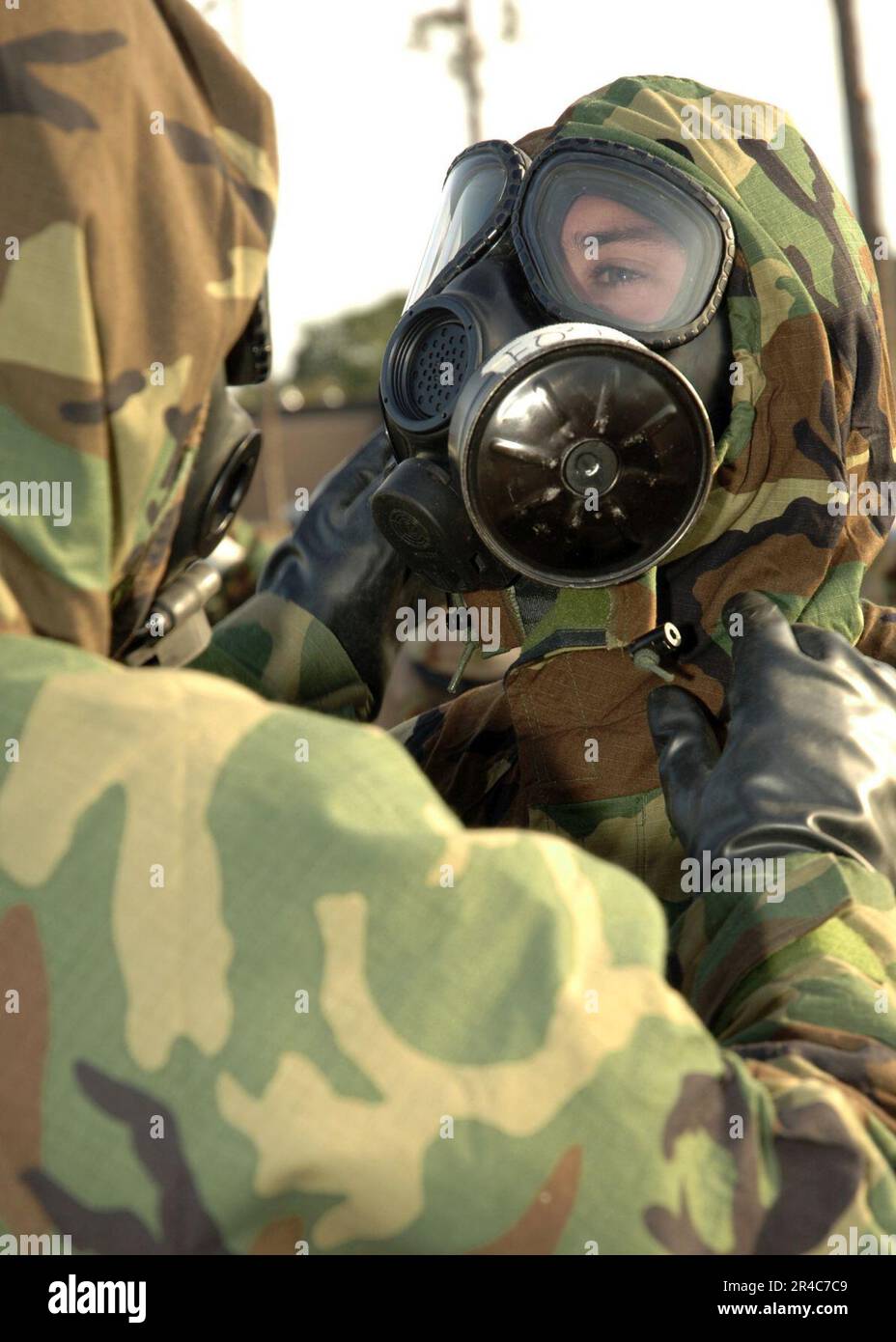 US Navy Seabees assigned to Naval Mobile Construction Battalion Seven ...