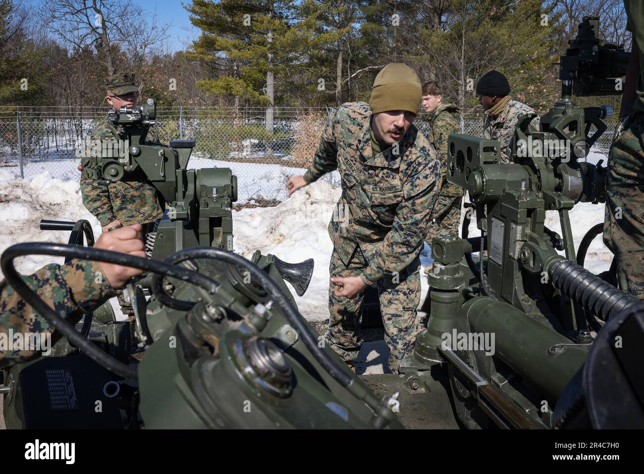 U.S. Marine Corps Cpl. Noah Perez, a Denver, Colorado, native and field ...