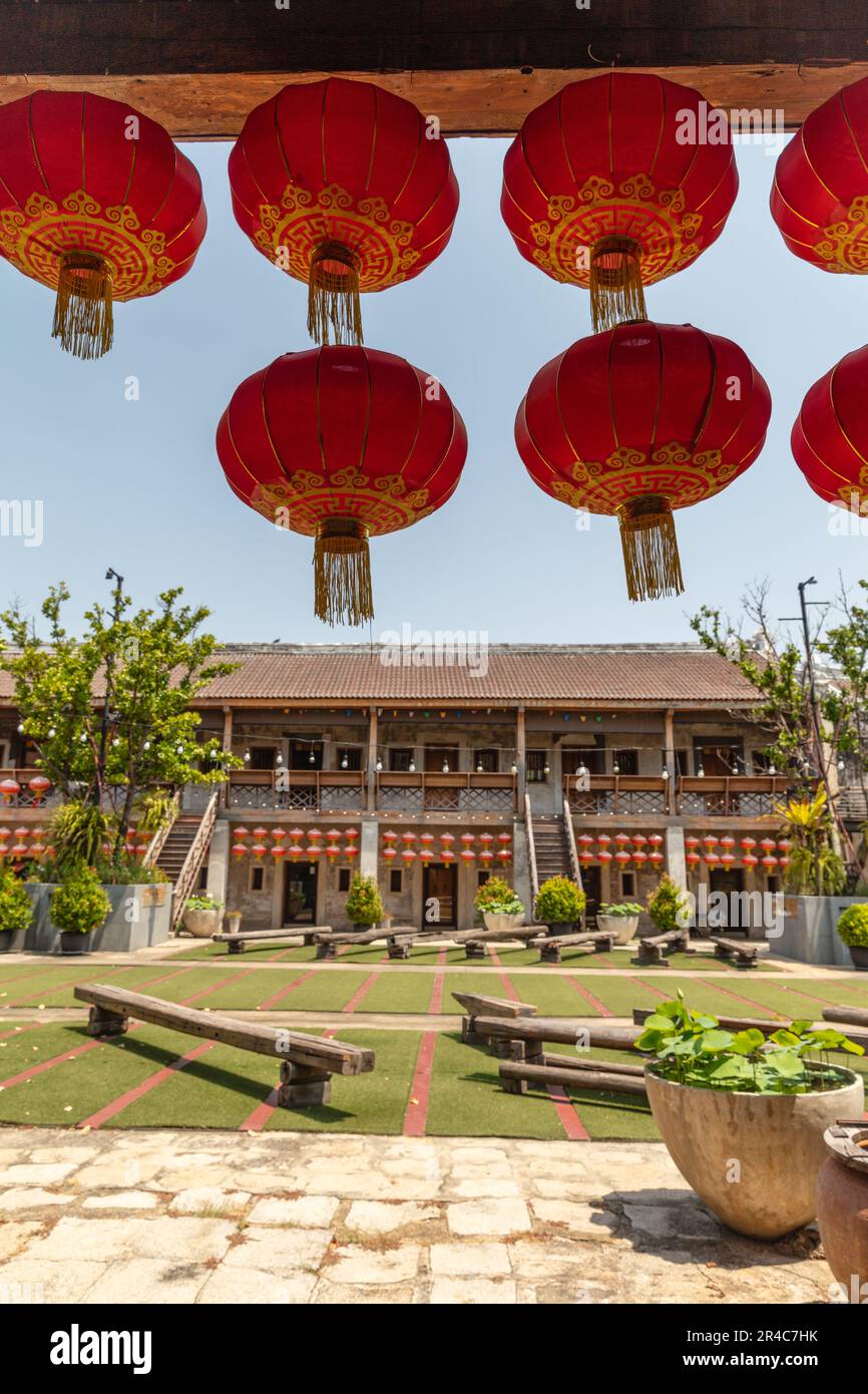 Lhong 1919, aa tourist attraction on the west bank of Chao Phraya River ...