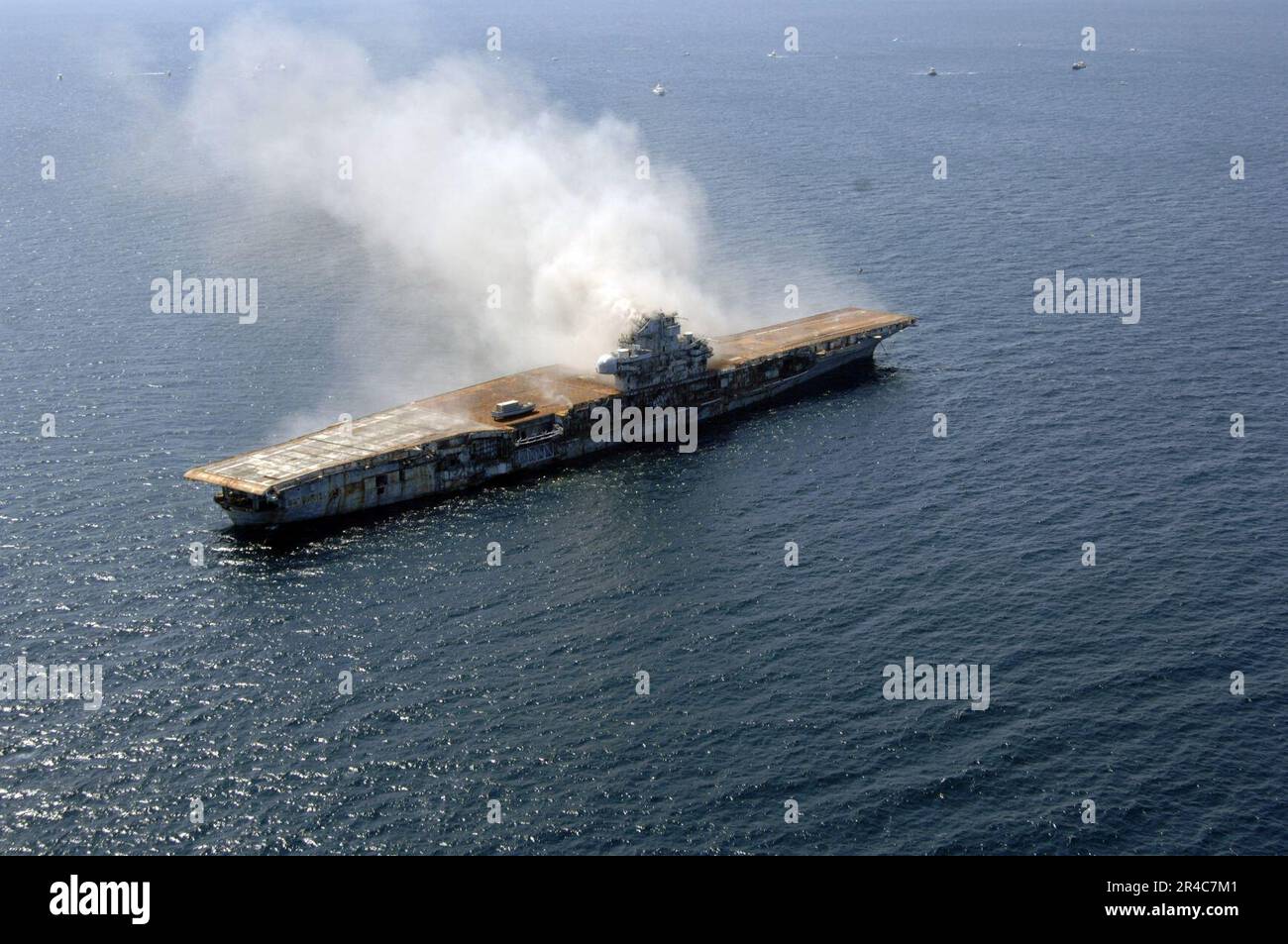 US Navy The ex-Oriskany, a decommissioned aircraft carrier, was sunk 24 ...
