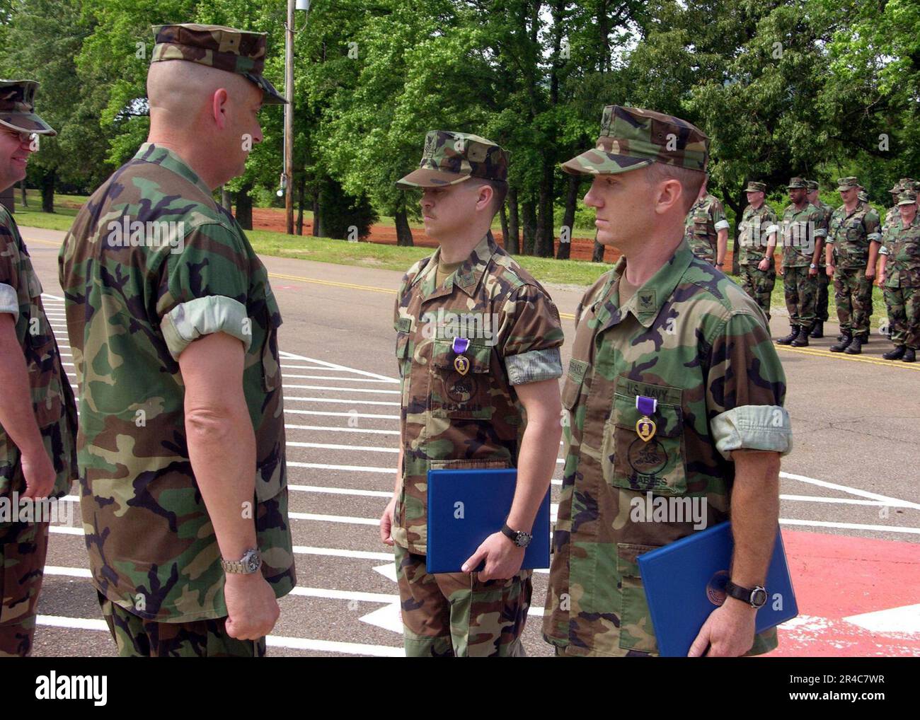 US Navy Deputy Commander 1st Naval Construction Division, Rear Adm ...