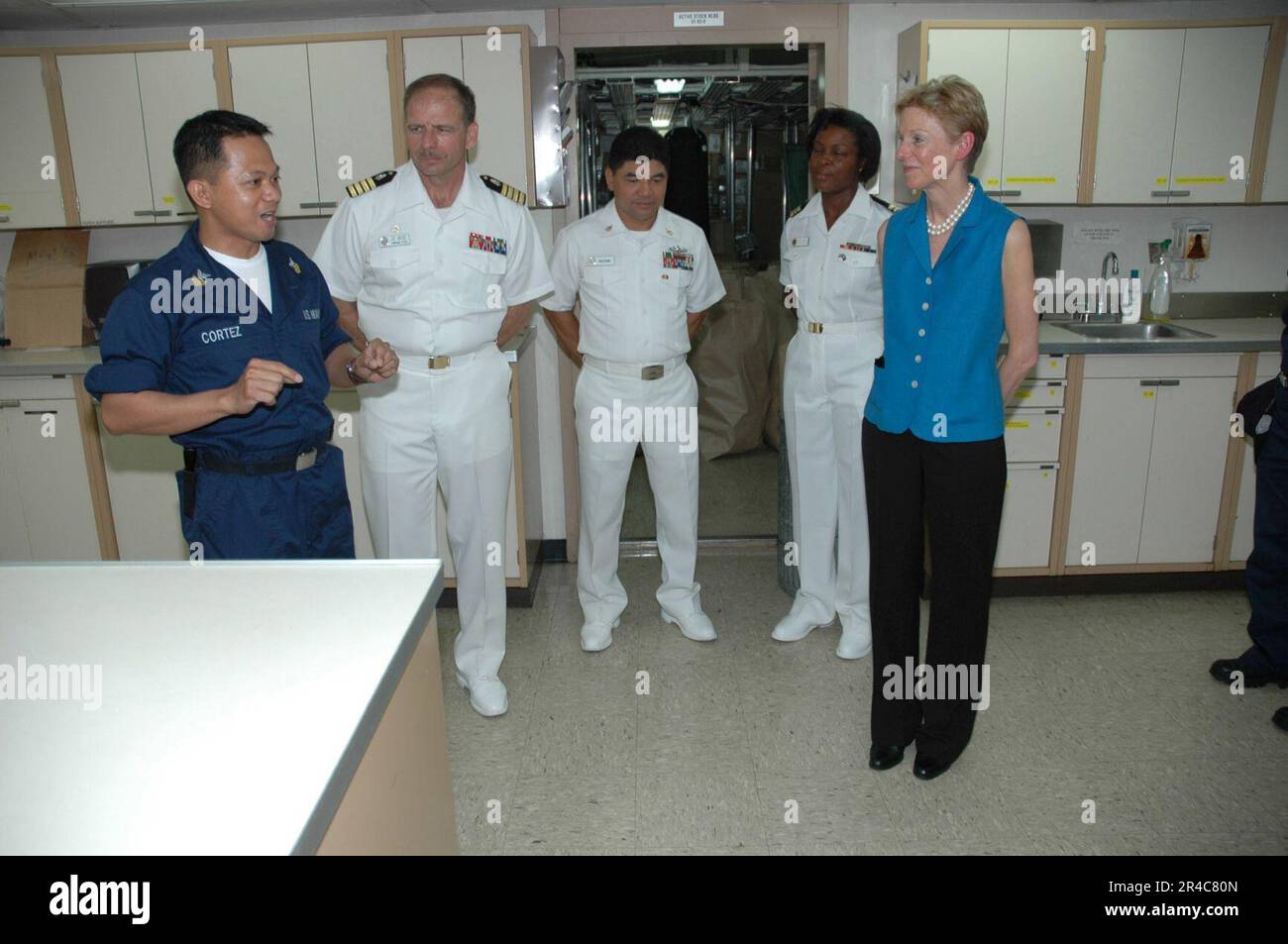 US Navy USNS Mercy Humanitarian Deployment to South East Asia Stock ...
