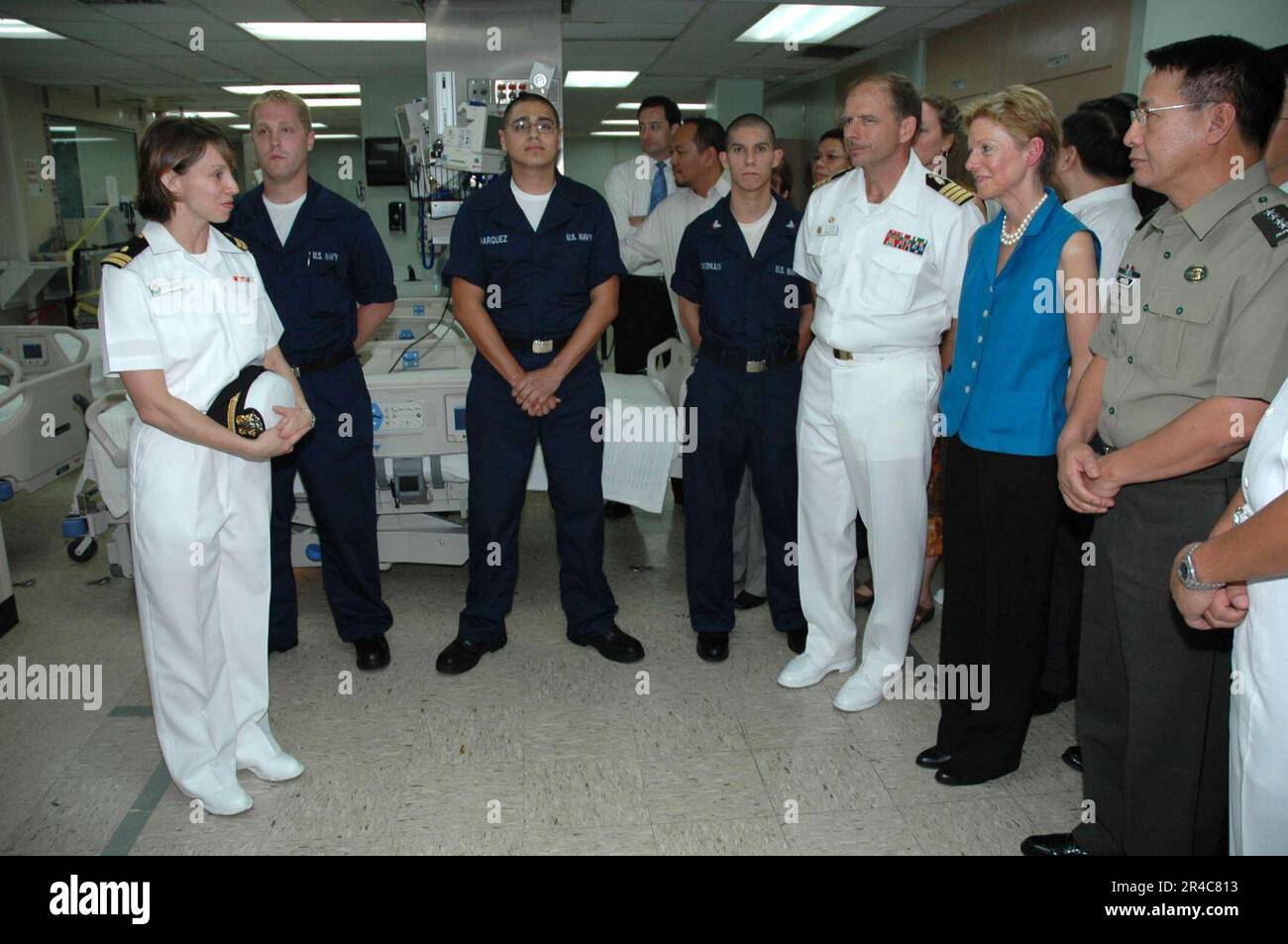 US Navy USNS Mercy Humanitarian Deployment to South East Asia Stock ...