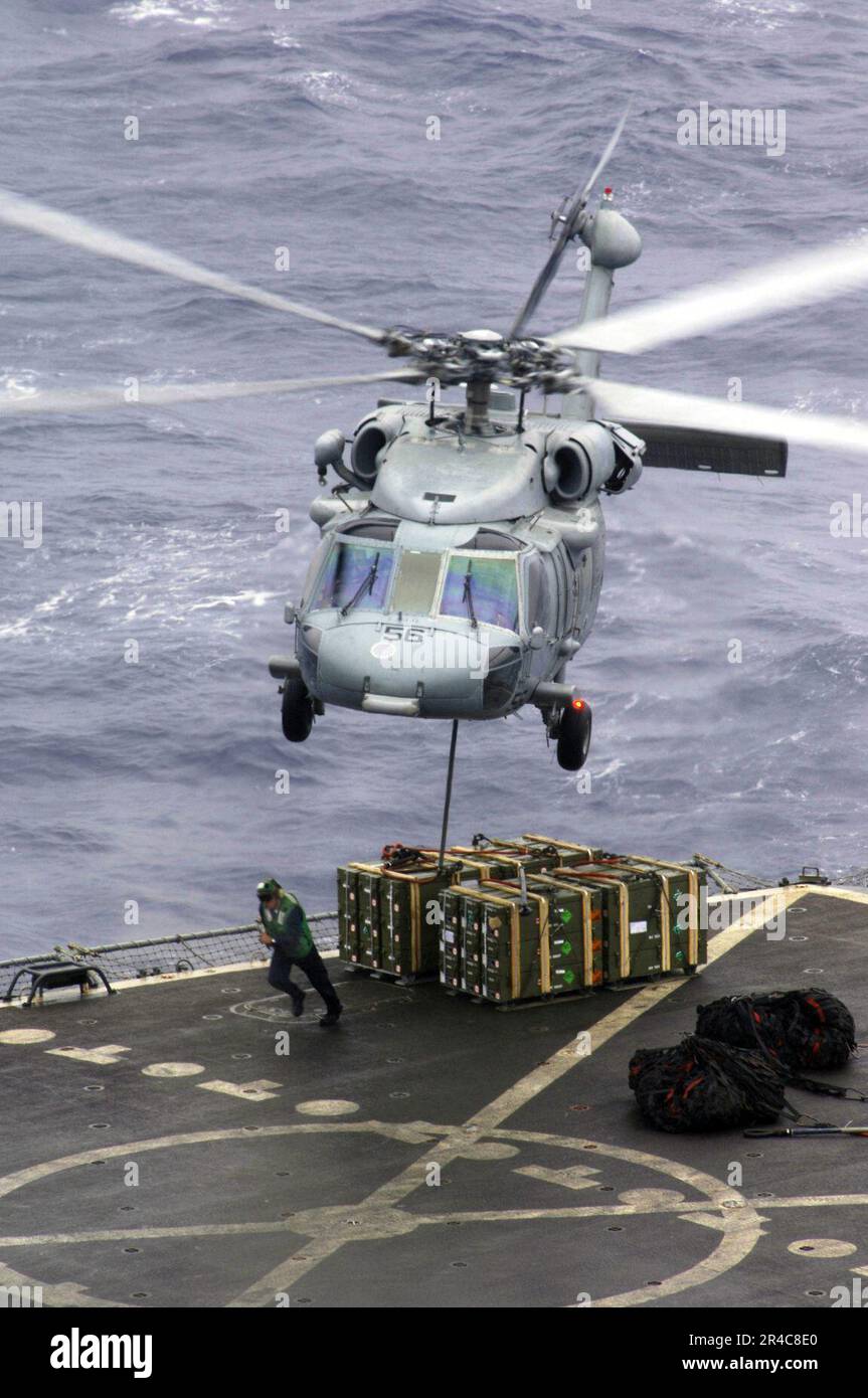 US Navy A Sailor assigned to the Naval Fleet Auxiliary Force (NFAF ...