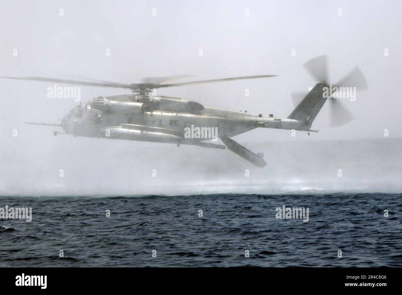 US Navy A CH-53D Sea Stallion, assigned to the RIronhorsesS of Marine ...