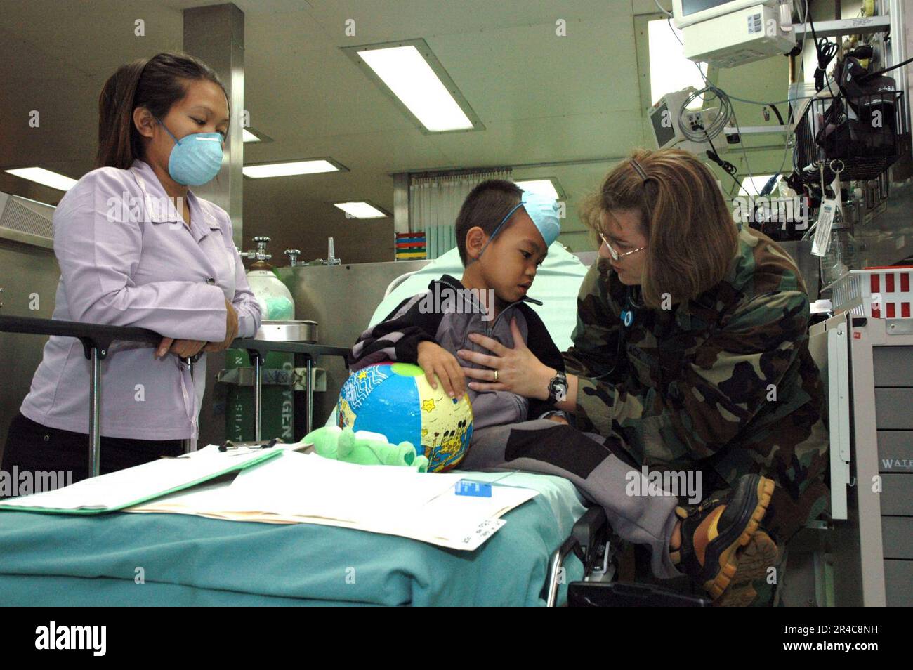 US Navy USNS Mercy Hospital Ship Humanitarian Deployment to Southeast ...