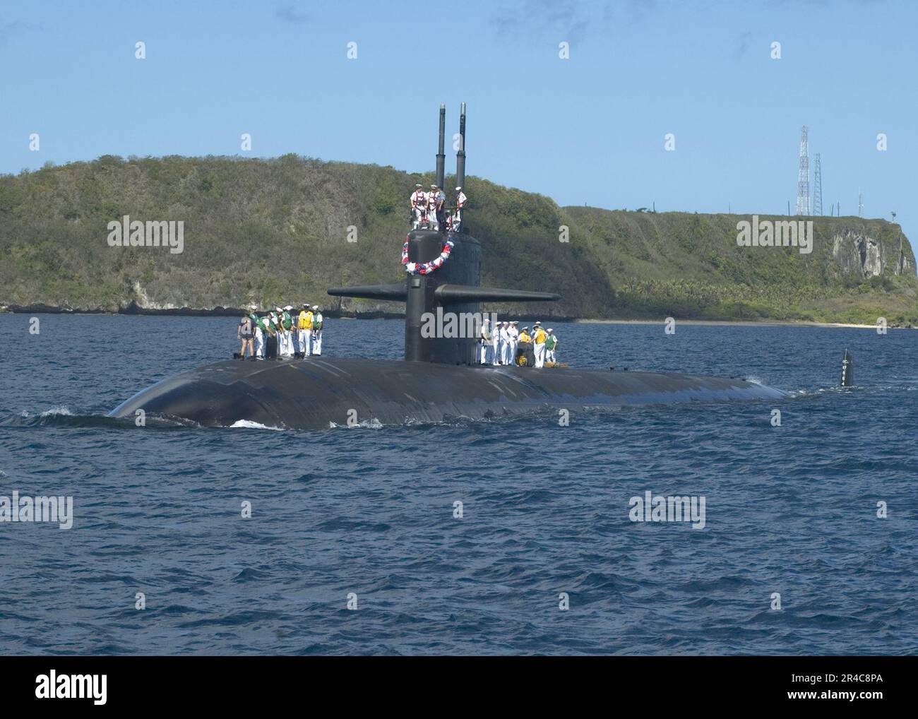 US Navy The fast attack submarine USS City of Corpus Christi (SSN 705 ...