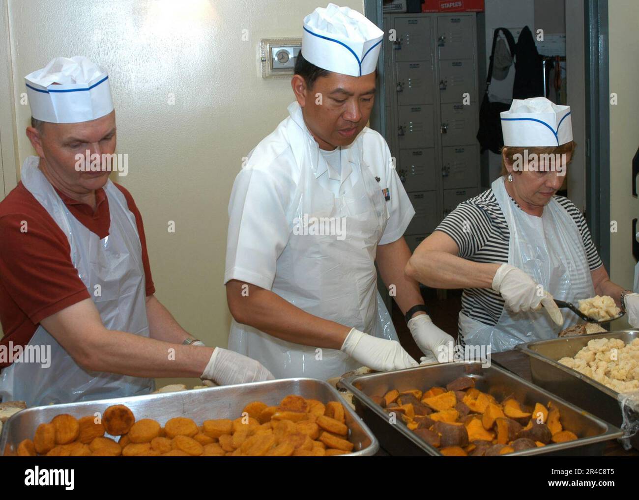 US Navy New York Fleet Week 2006, Community Service Effort Stock Photo ...
