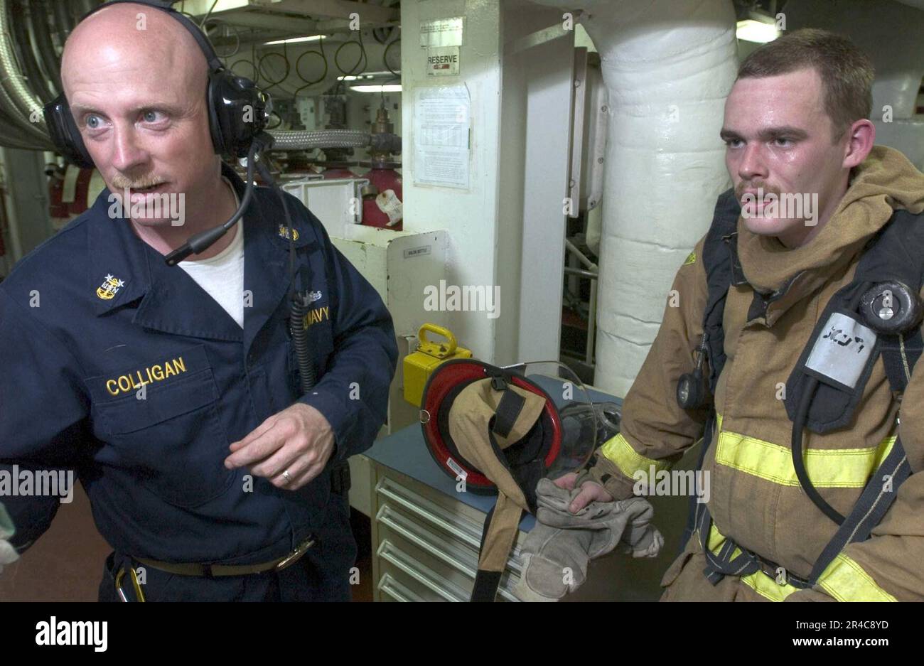 US Navy Engineering Training Team (ETT) leader, Master Chief Engineman ...