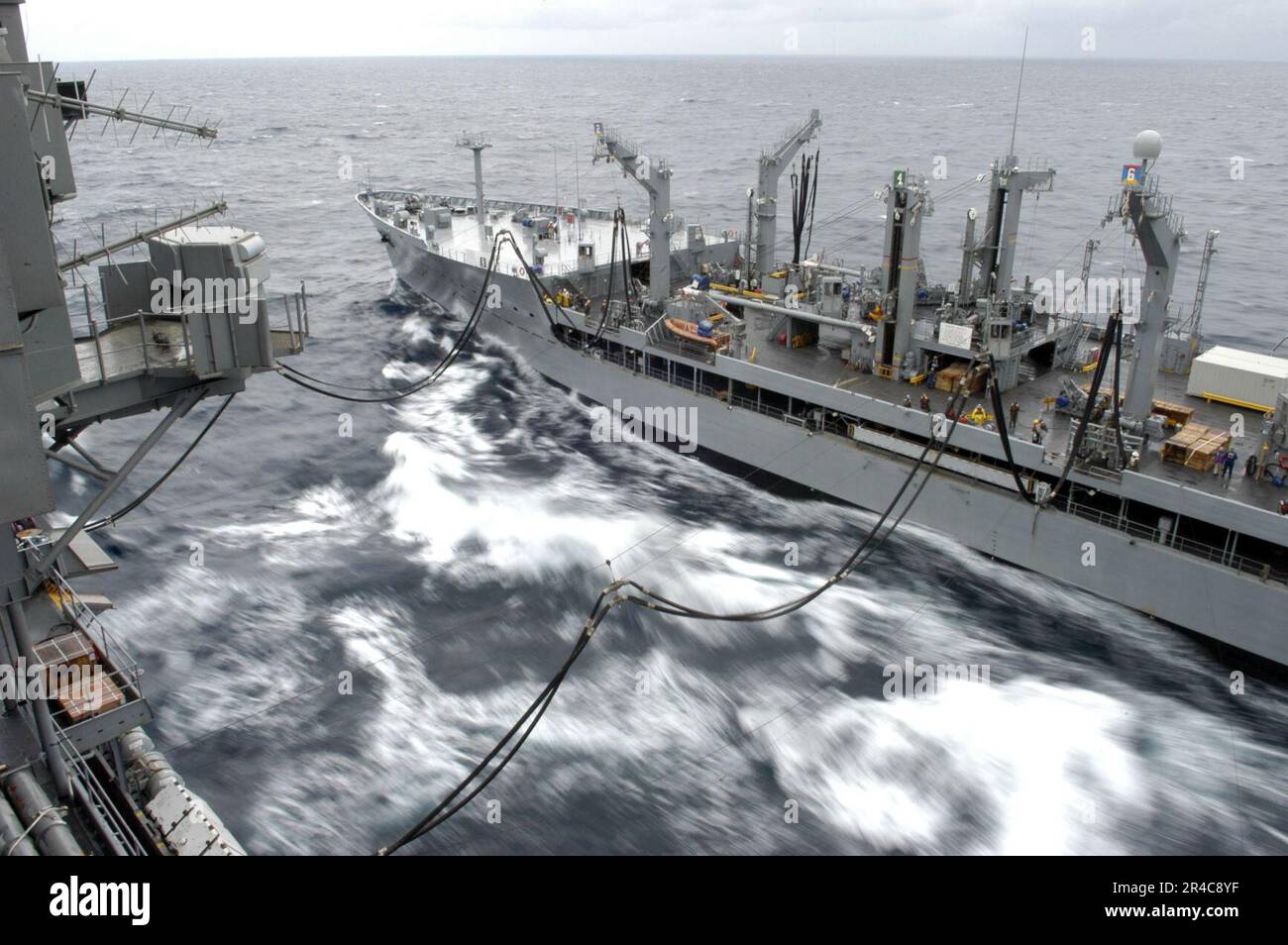 US Navy The Underway Replenishment Oilier USNS Yukon (T-AO 202 ...
