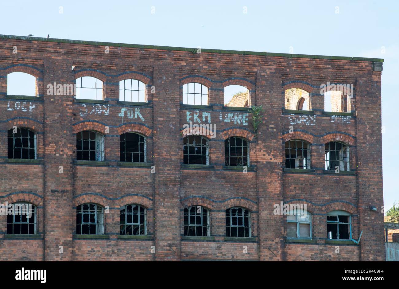 Abandoned Building on the Island Quarter in Nottingham City ...