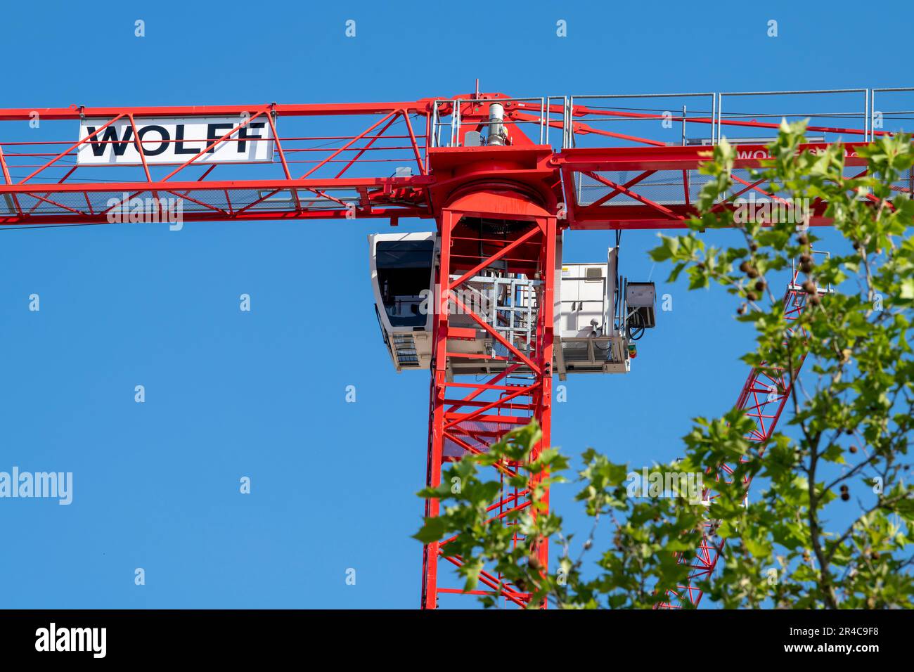 Construction on the Island Quarter in Nottingham City, Nottinghamshire ...