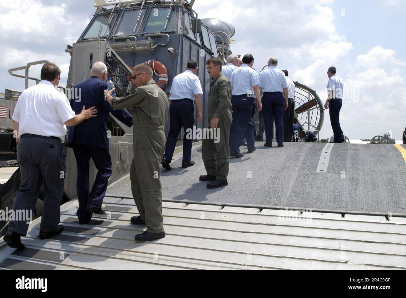 US Navy Members of the Air Force Auxiliary Civil Air Patrol (CAP ...
