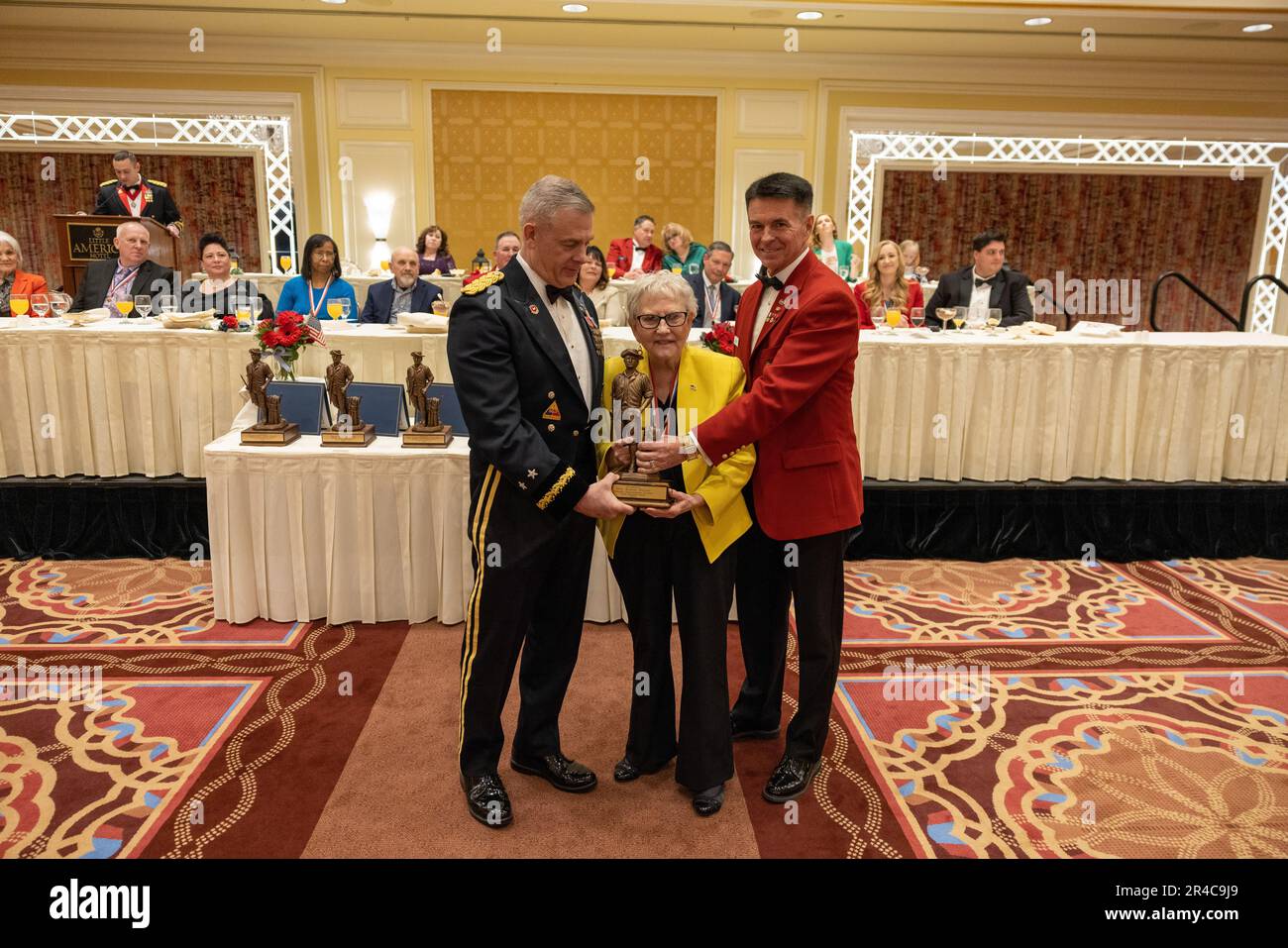 Mrs. Karen Mayne, former Utah State Senator, receives the Bronze ...