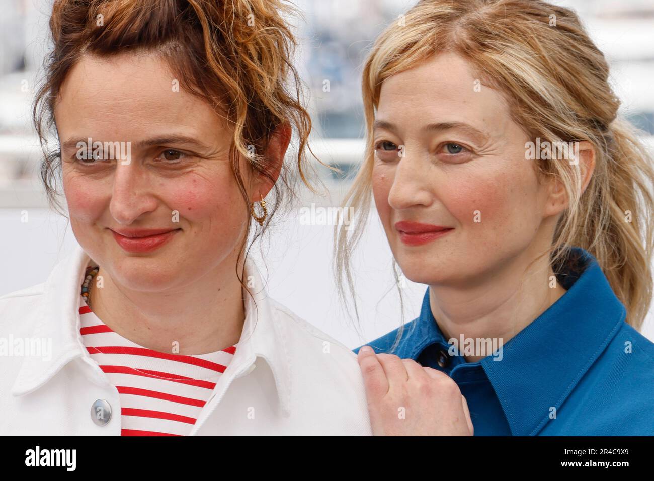 Director Alice Rohrwacher, left, and Alba Rohrwacher pose for ...
