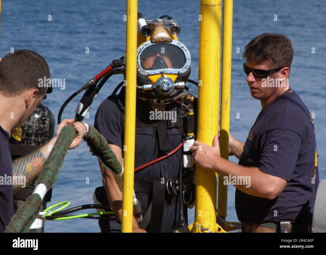 US Navy Chief Navy Diver and Navy Diver 1st Class stage handle Master ...
