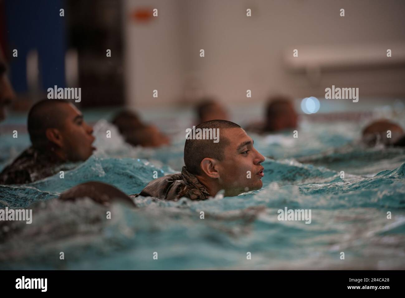 U.S. Marine Corps. recruits with Lima Company, 3rd Recruit Training ...