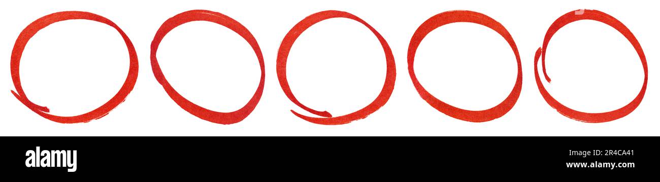 Red Marker Circle Transparent Background