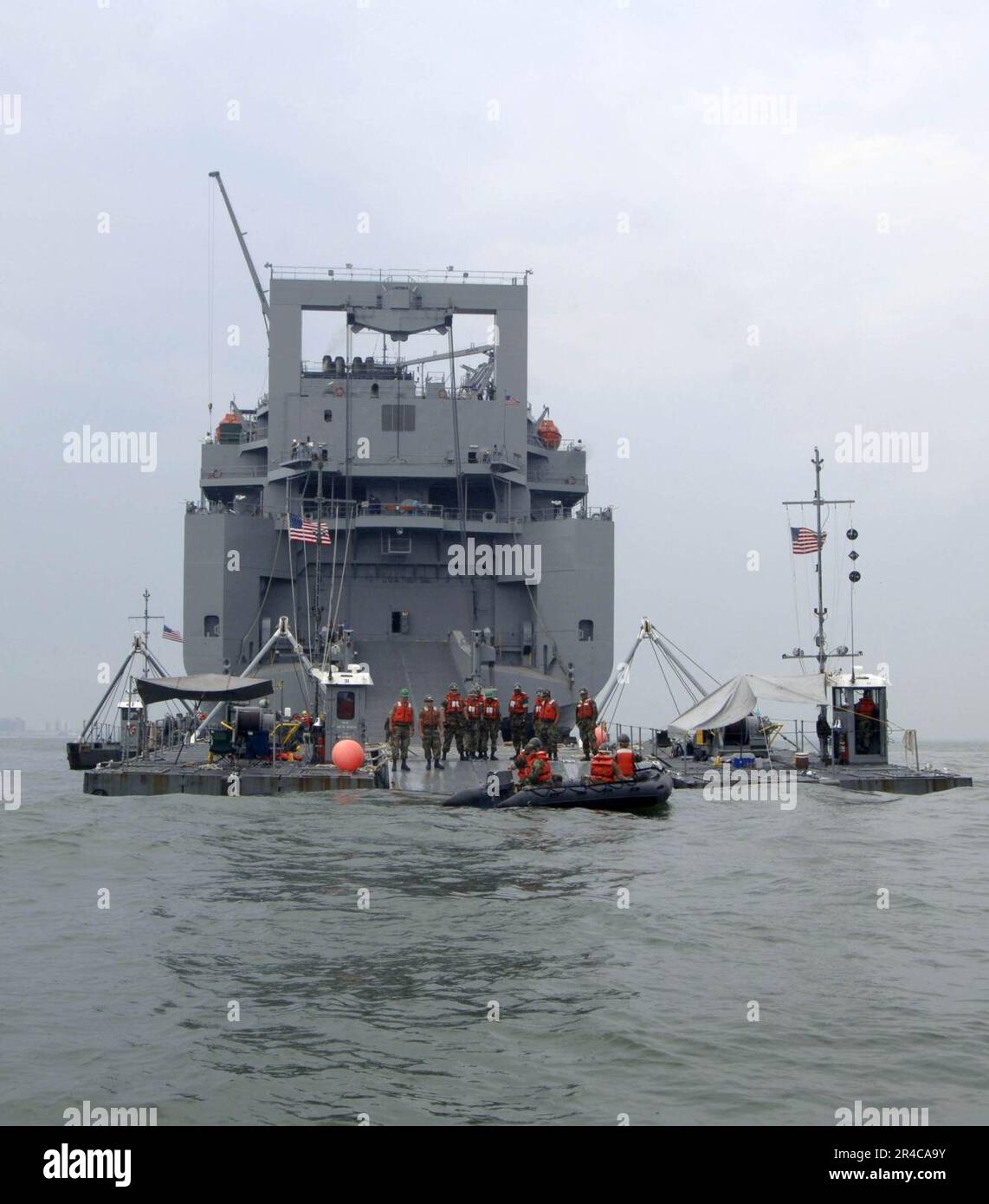 US Navy The roll on-roll off United States Navy Ship SS Red Cloud ...