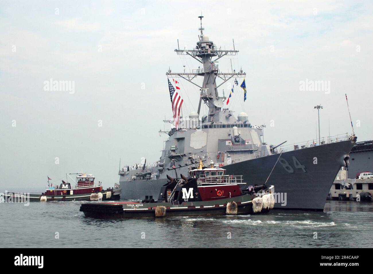 US Navy The guided-missile destroyer USS Bulkeley (DDG 84) departs on a ...