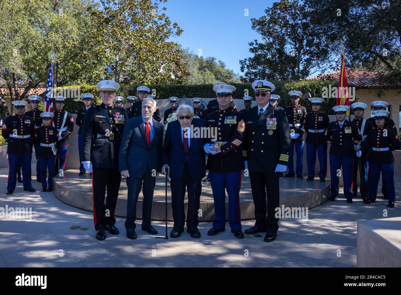 Dr. Henry Kissinger, the former United States Secretary of State, poses ...