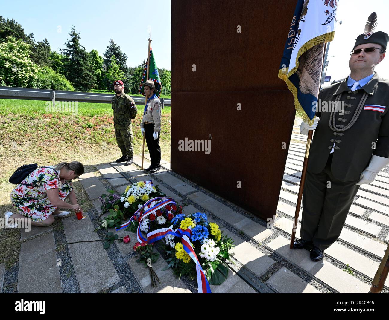 Prague, Czech Republic. 27th May, 2023. Meeting to commemorate ...