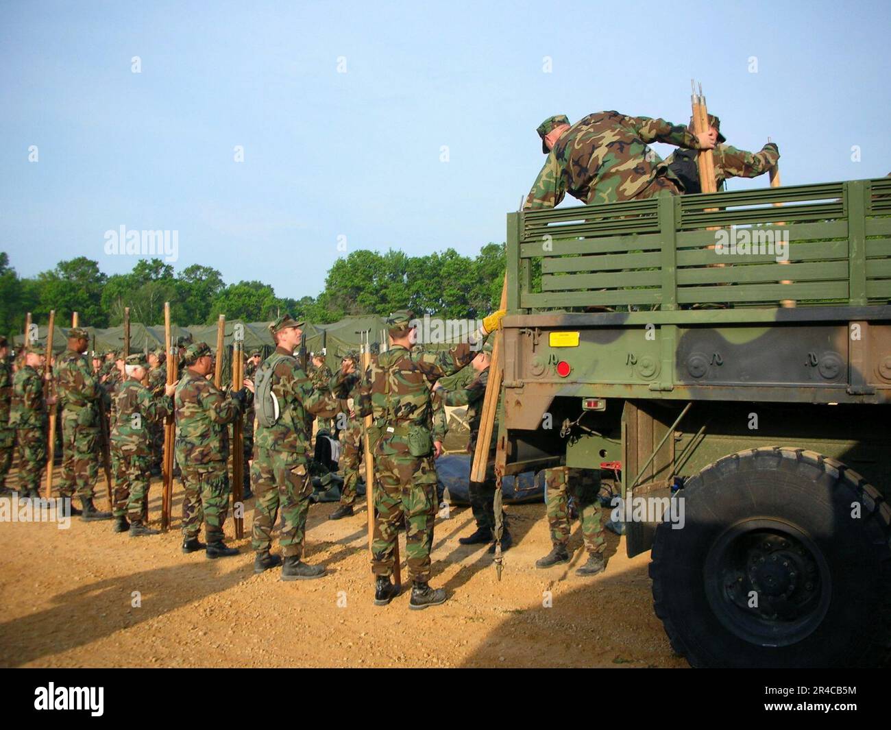 US Navy Navy Reservists from the Operational Health Support Unit, Great ...