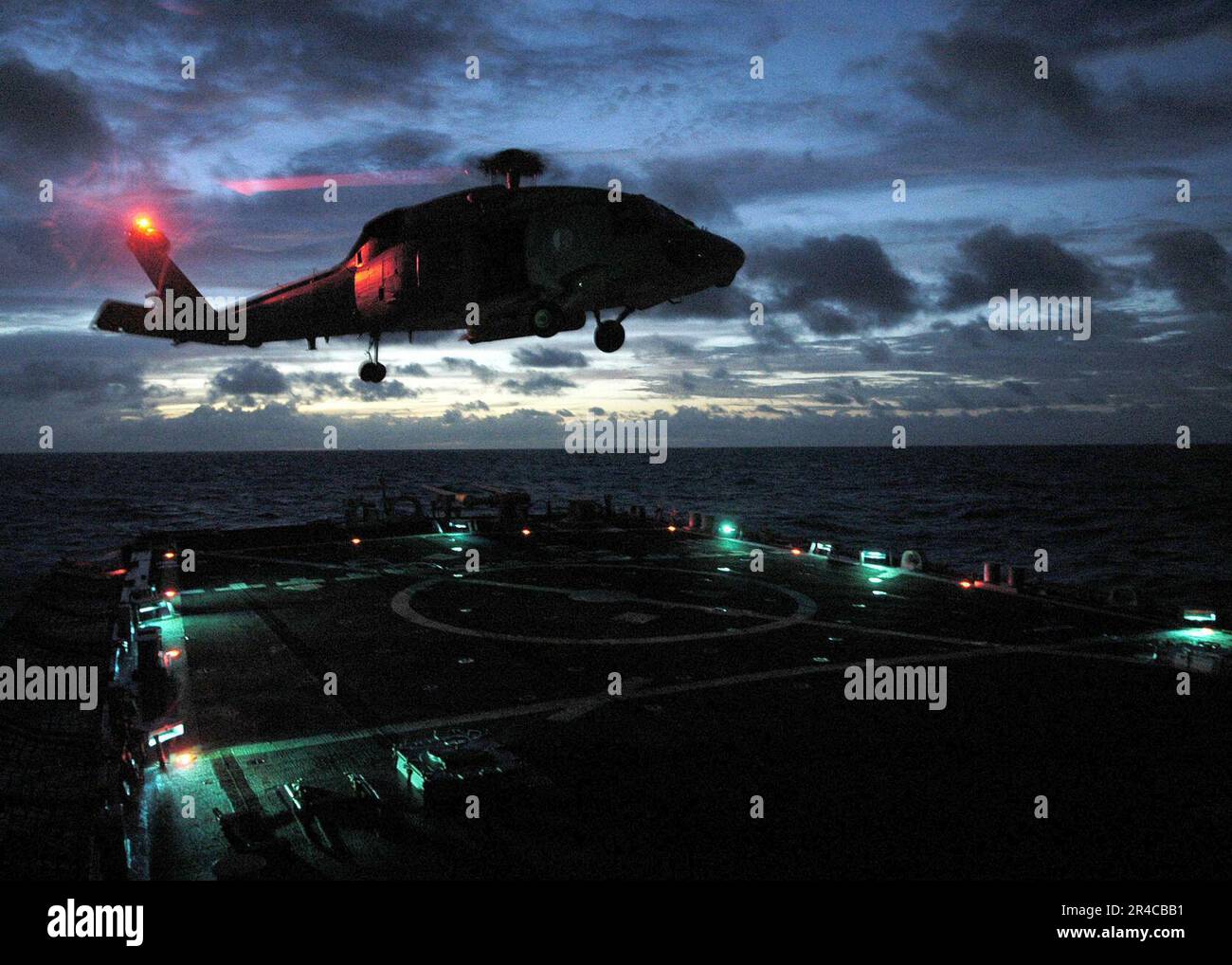 US Navy An SH-60 Seahawk helicopter assigned to the Golden Falcons of ...