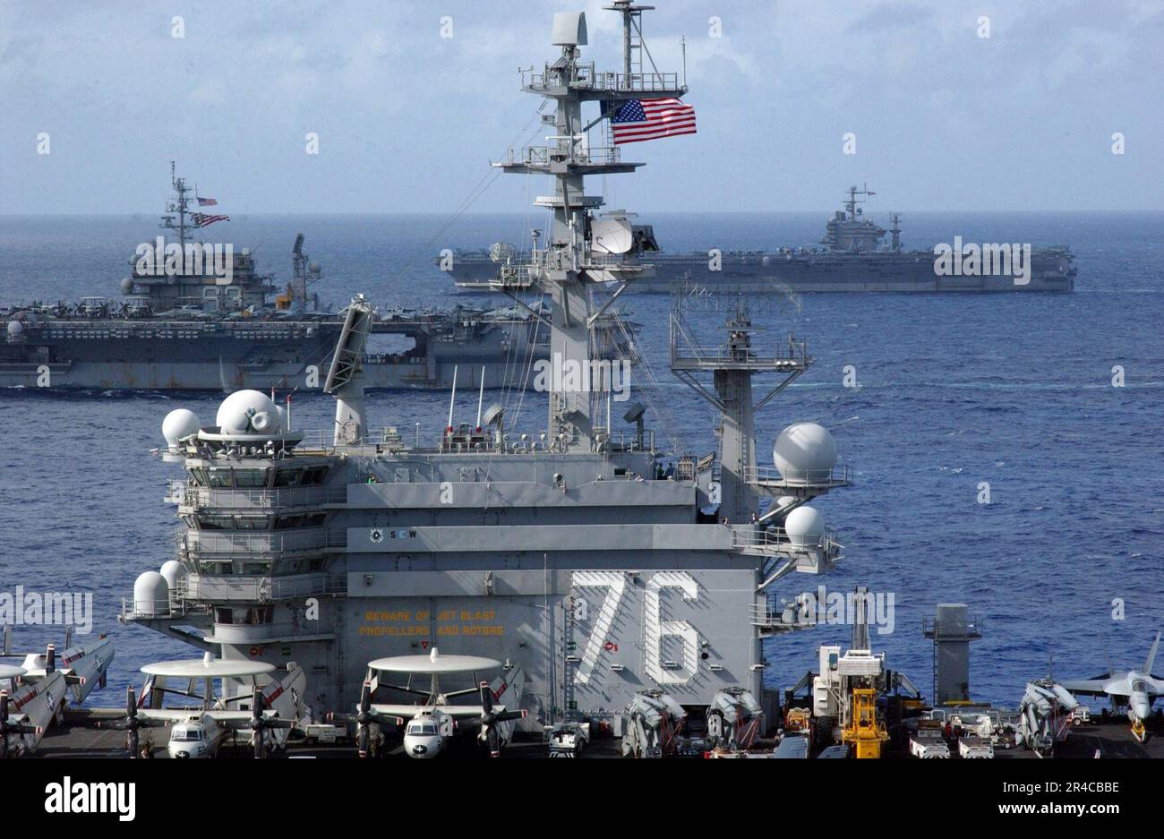 US Navy U.S. Navy aircraft carriers USS Kitty Hawk (CV 63), USS Abraham ...