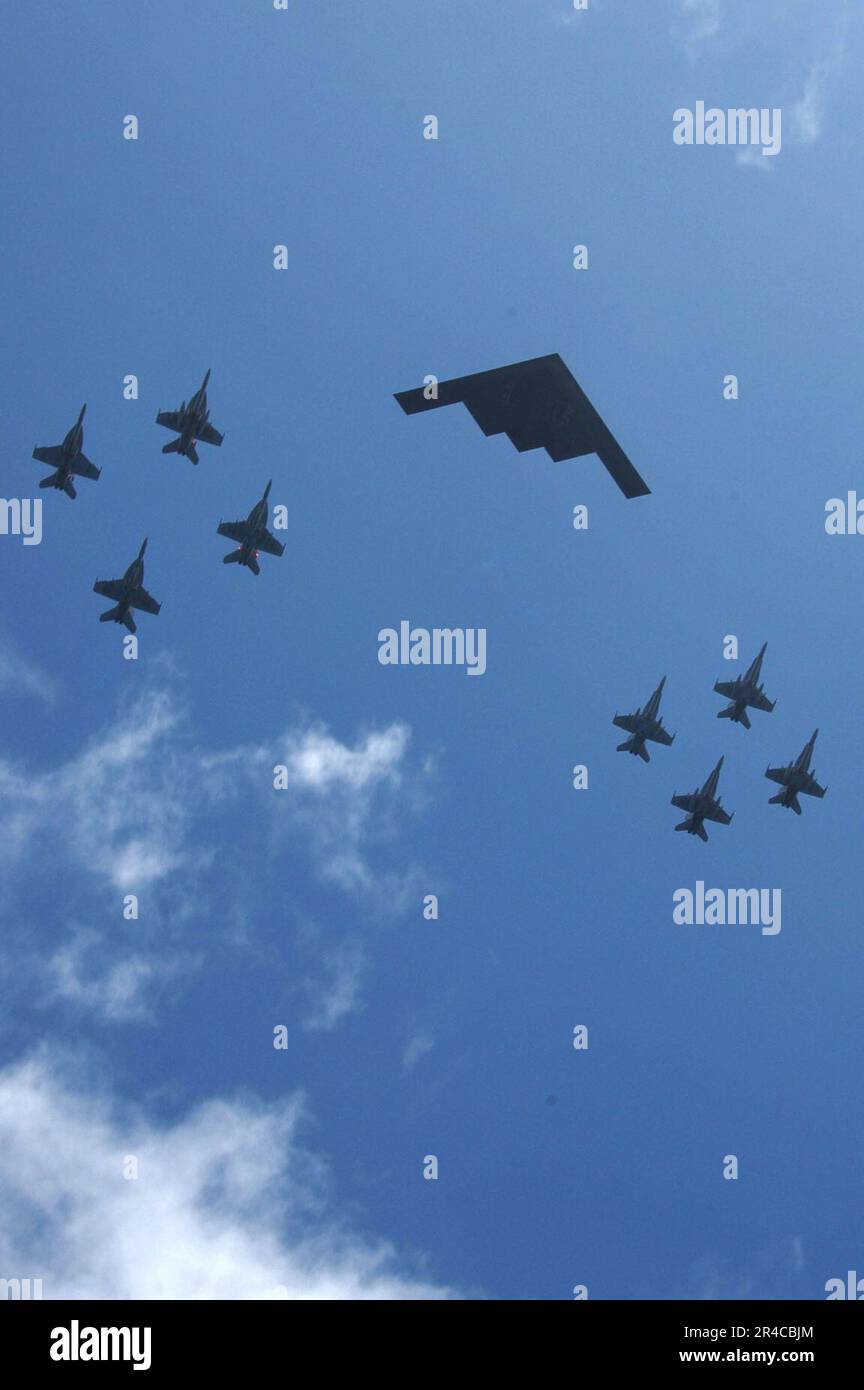 US Navy U.S. Navy, Air Force and Marine Corps aircraft fly in formation ...