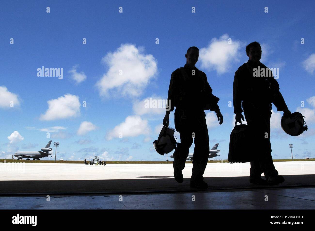 US Navy Pilots assigned to the Golden Falcons of Helicopter Anti ...