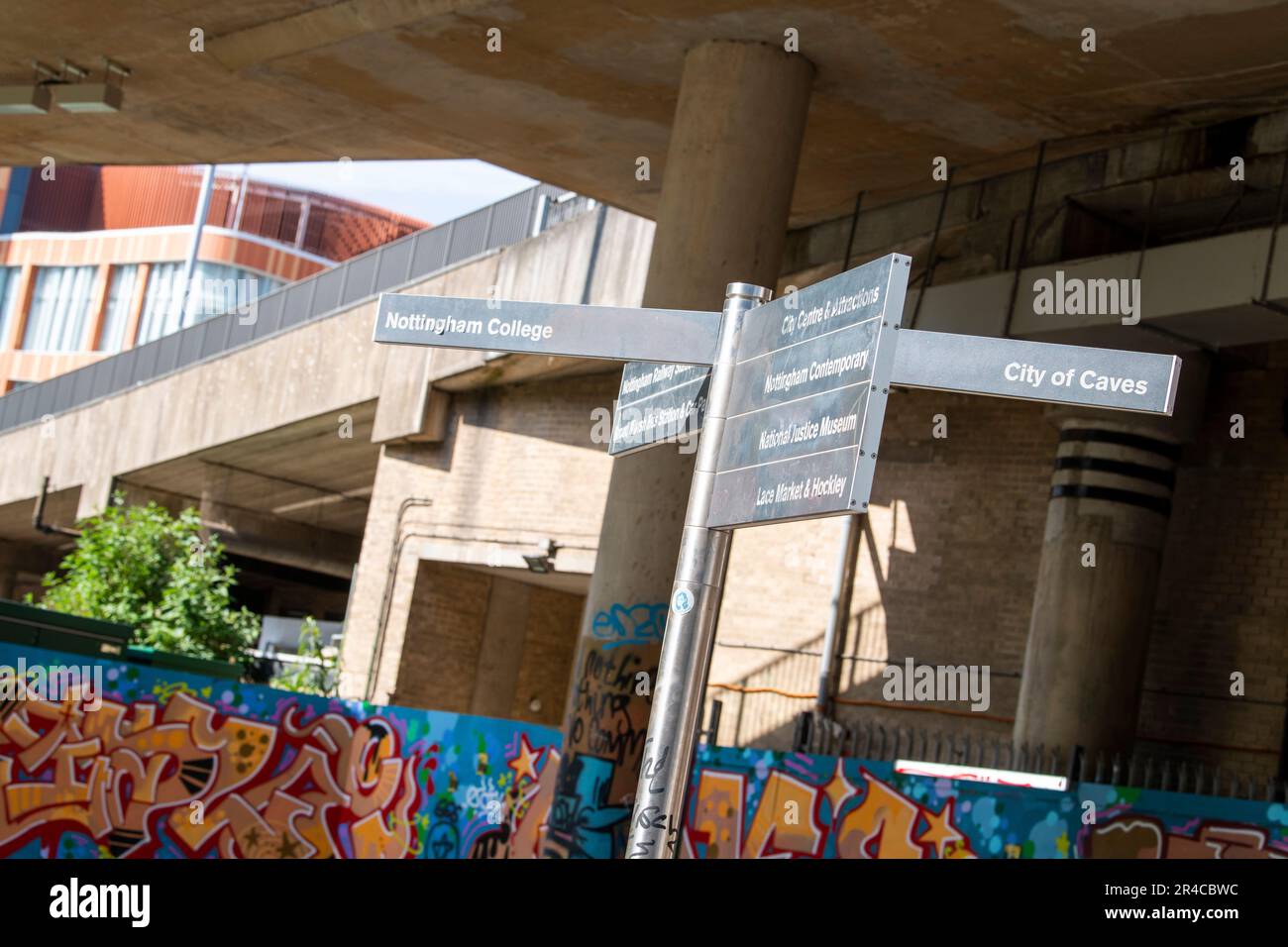 Nottingham street sign hi-res stock photography and images - Alamy