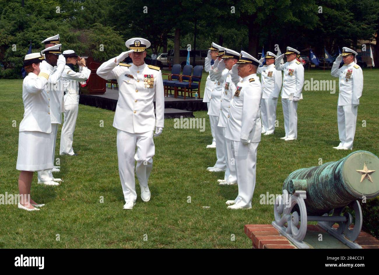US Navy Rear Adm. Louis V. Iasiello concludes his time as the Chief of ...