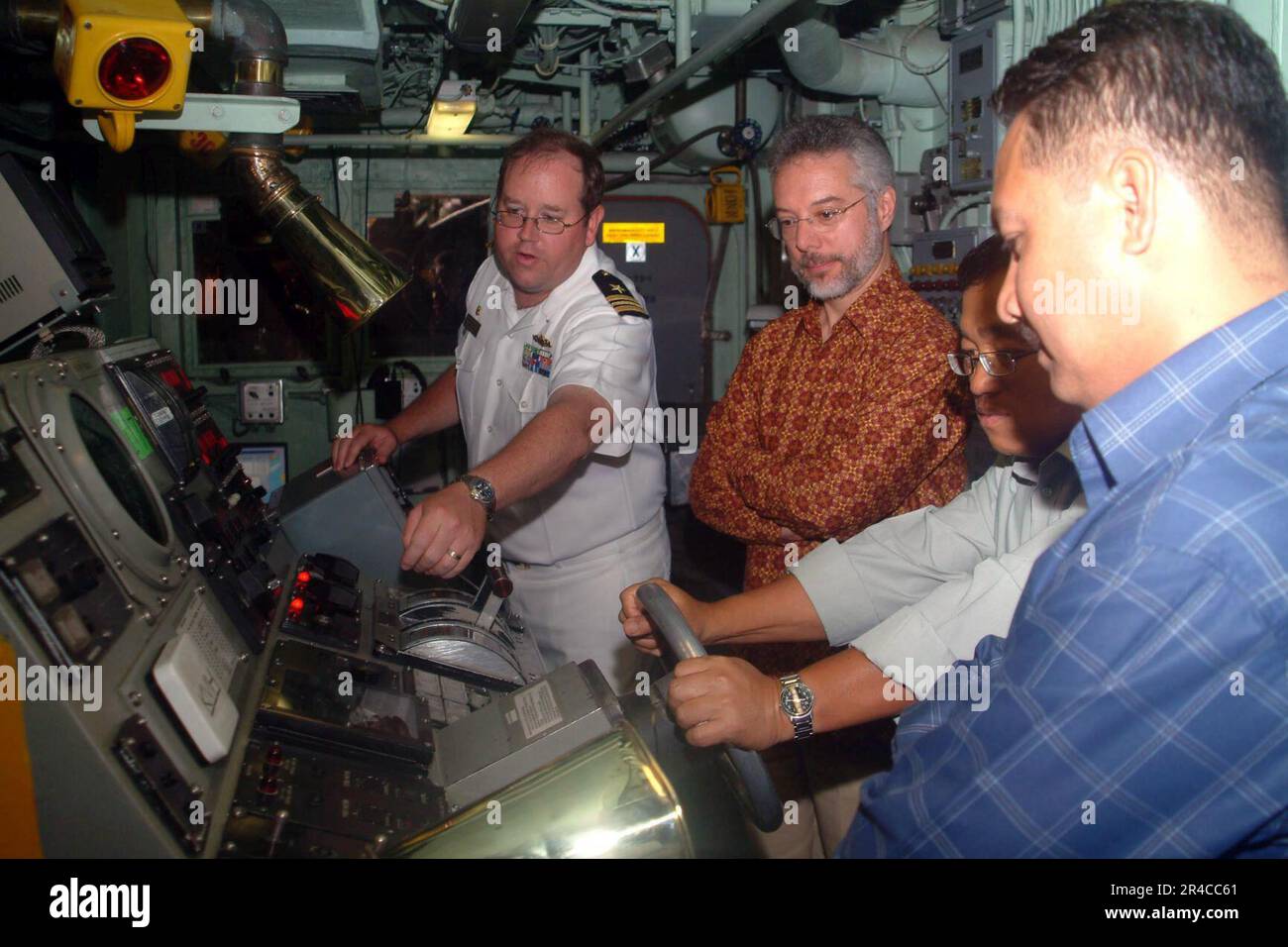 US Navy Commanding Officer USS Patriot (MCM 7), Lt. Cmdr. discusses ...