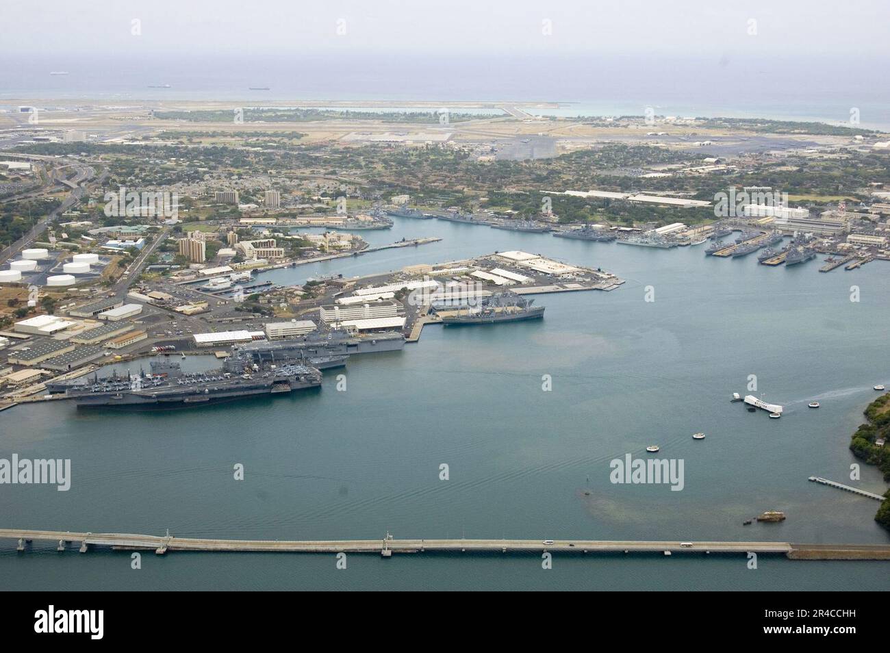 US Navy An aerial view of ships involved with Rim of the Pacific ...