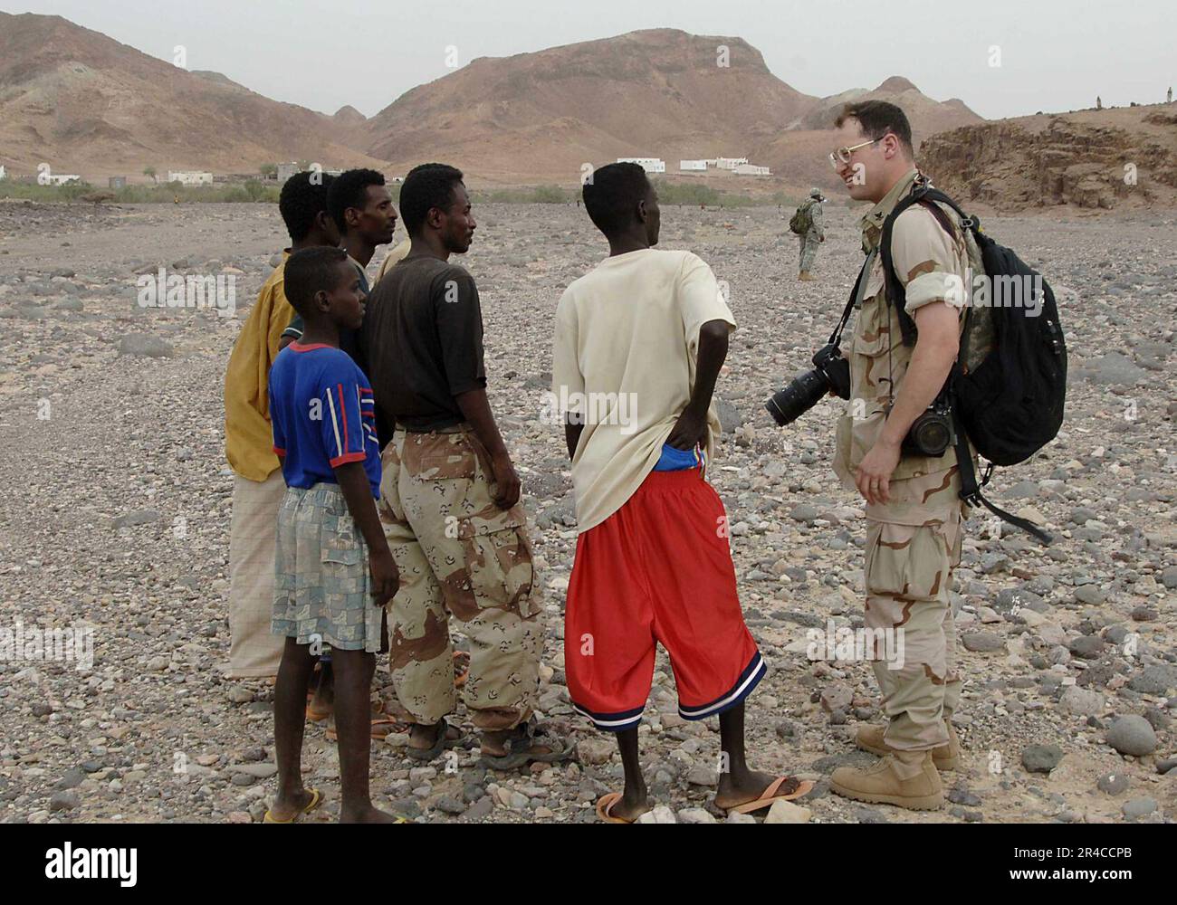 US Navy Mass Communication Specialist 2nd Class assigned to Combat ...