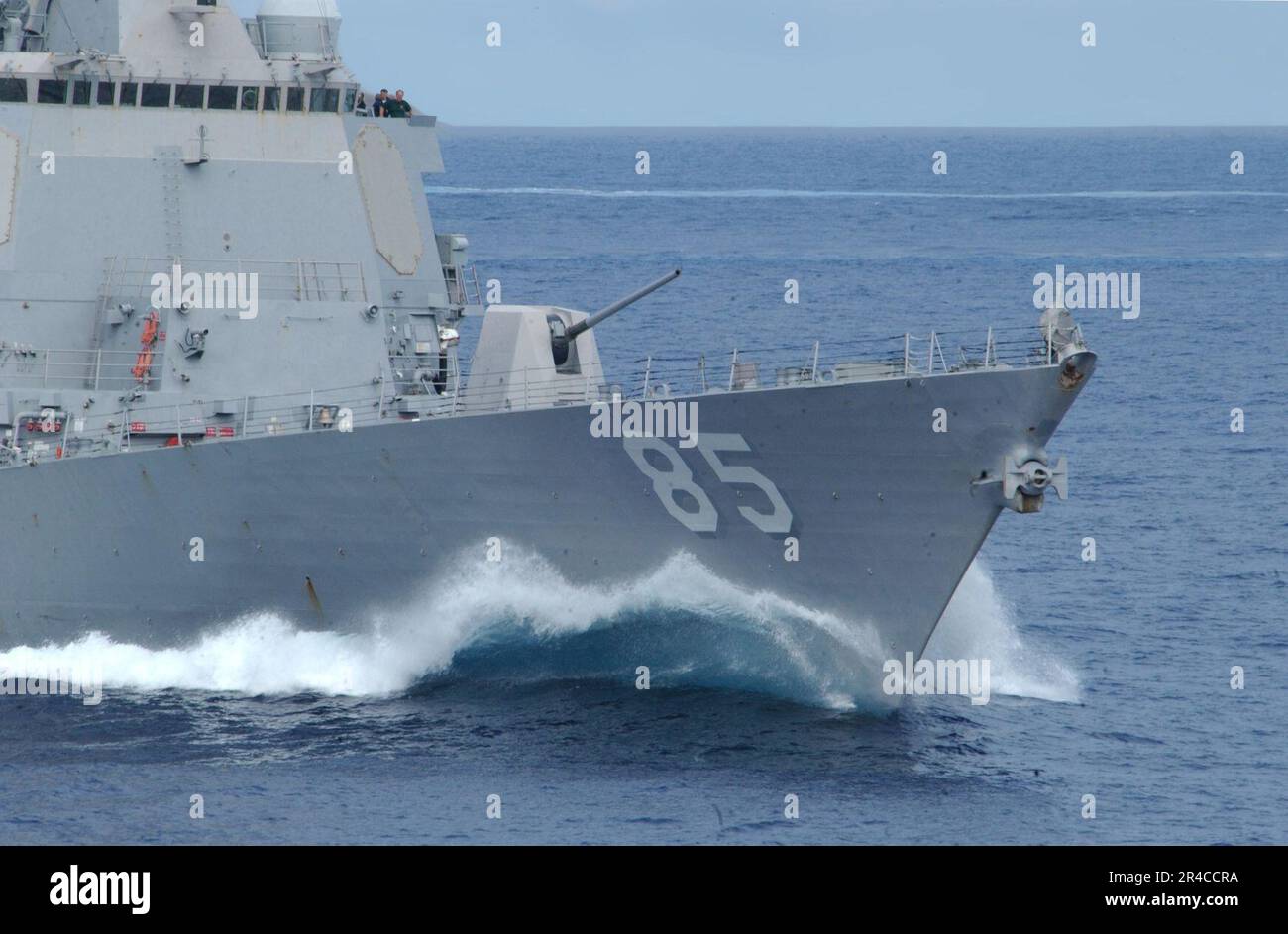 US Navy The guided-missile destroyer USS McCampbell (DDG 85) displays ...