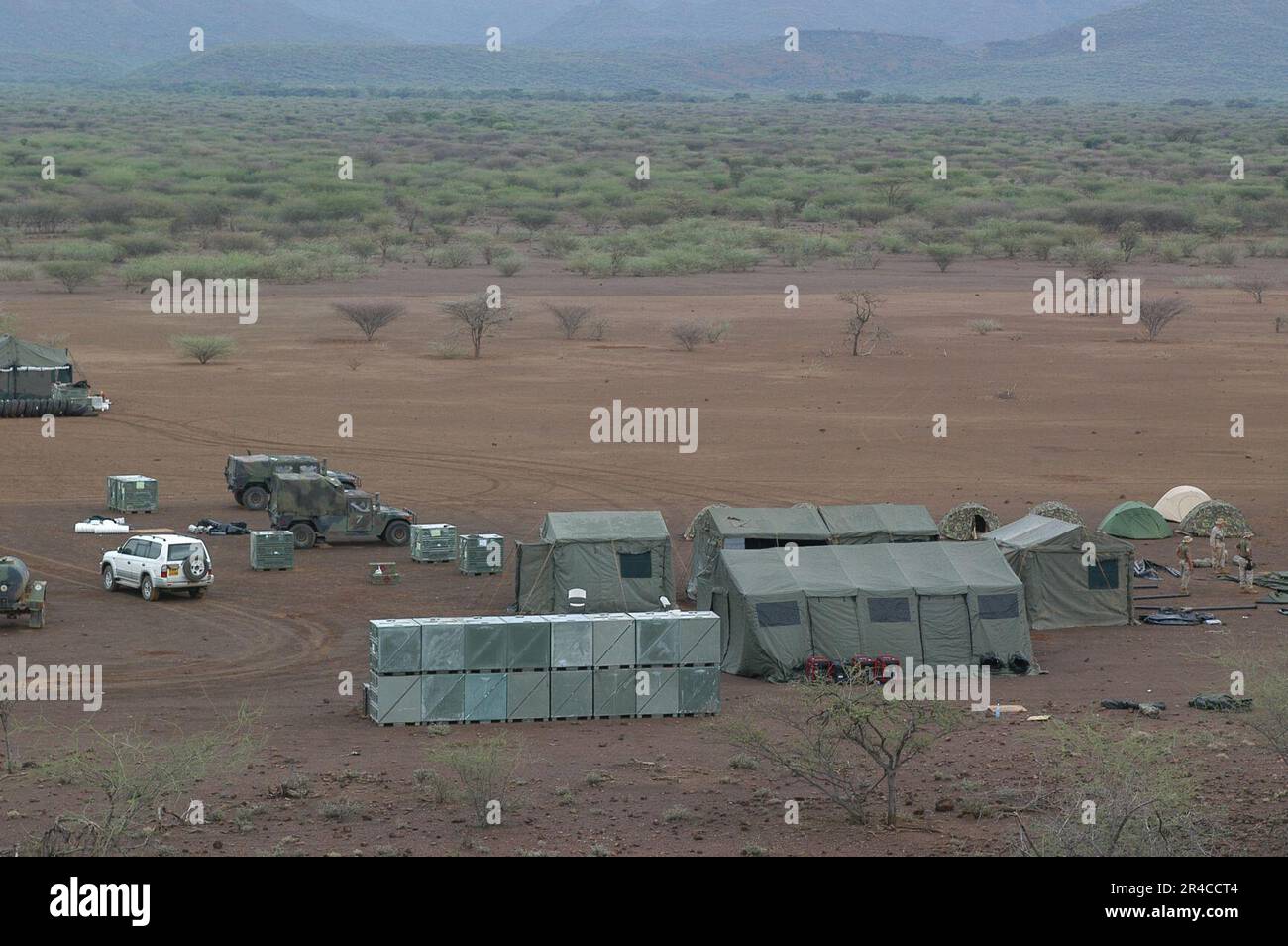 US Navy U.S. Marine Camp Lonestar will house more than 300 U.S. Marines ...