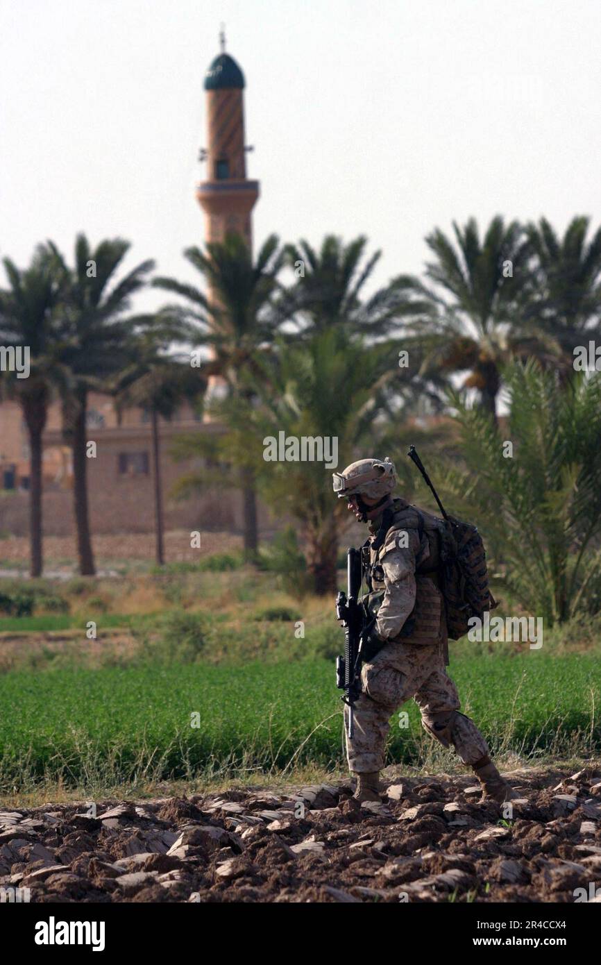 US Navy Lance Cpl. assigned to of India Company 3rd Battalion 3rd ...