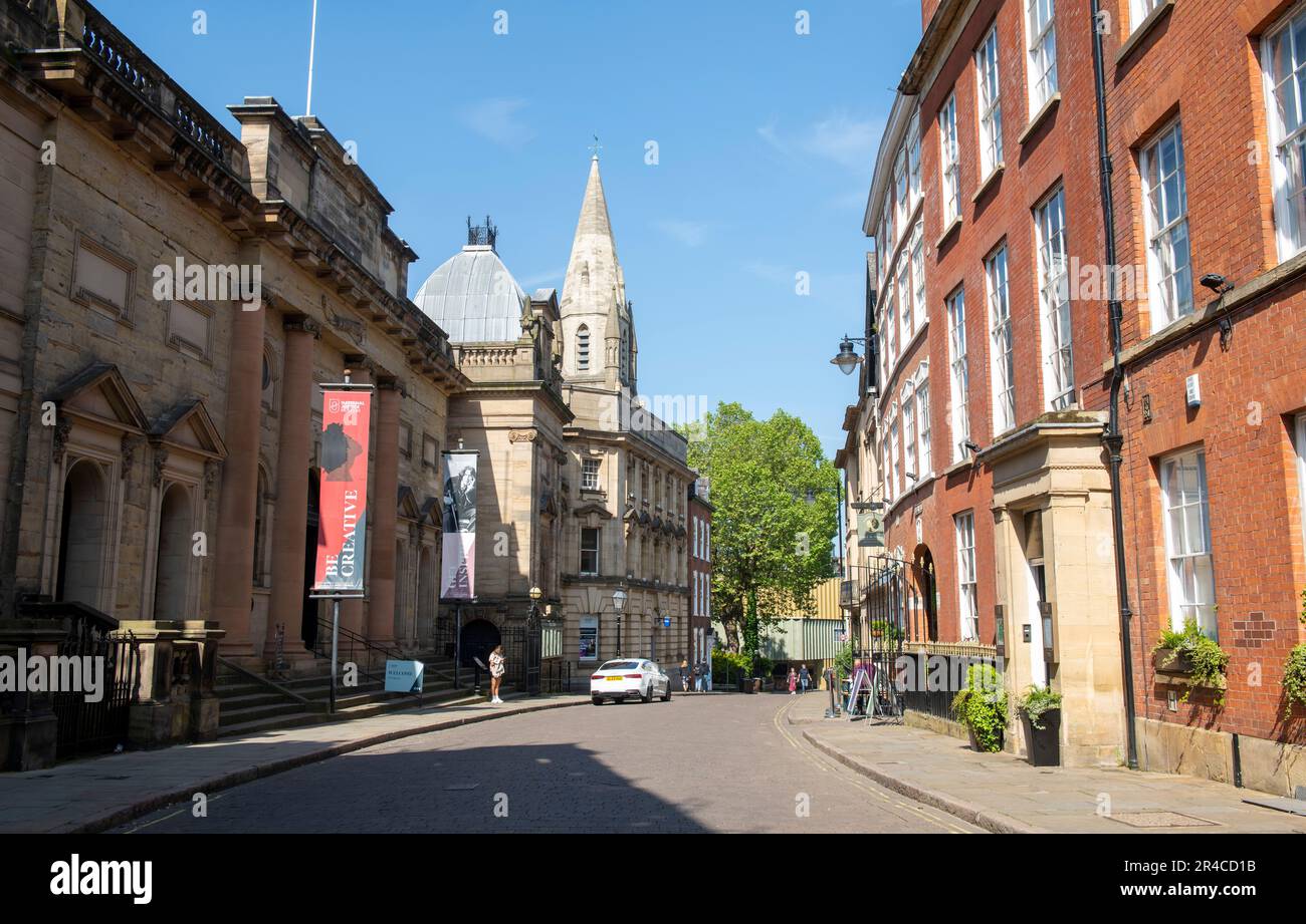 High Pavement in Nottingham City, Nottinghamshire England UK Stock ...