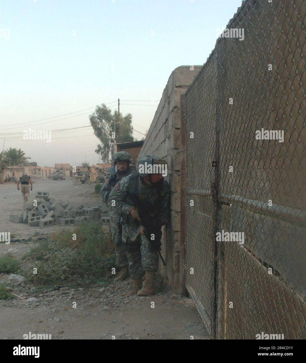 US Navy U.S. Army Soldiers from the Military Transition Training Team ...