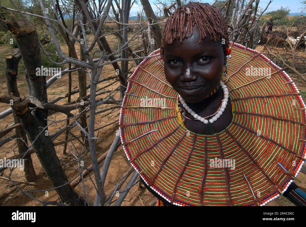 US Navy A Pokot girl poses for a photograph during the Veterinary Civil ...