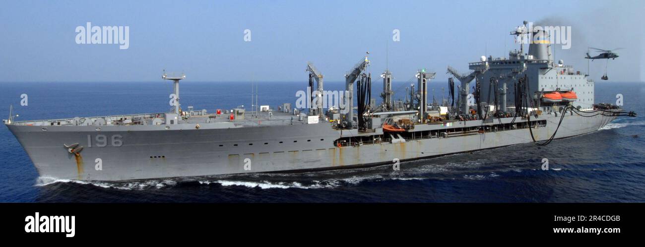 US Navy The Military Sealift Command (MSC) underway replenishment oiler ...