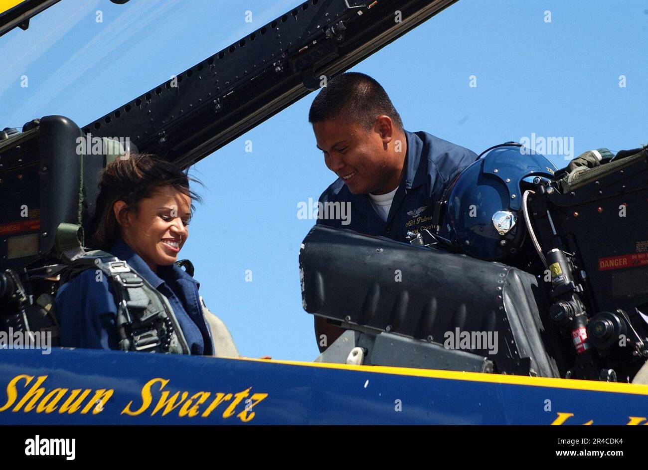 US Navy Aviation Machinist's Mate 1st Class a crew chief for the Blue ...