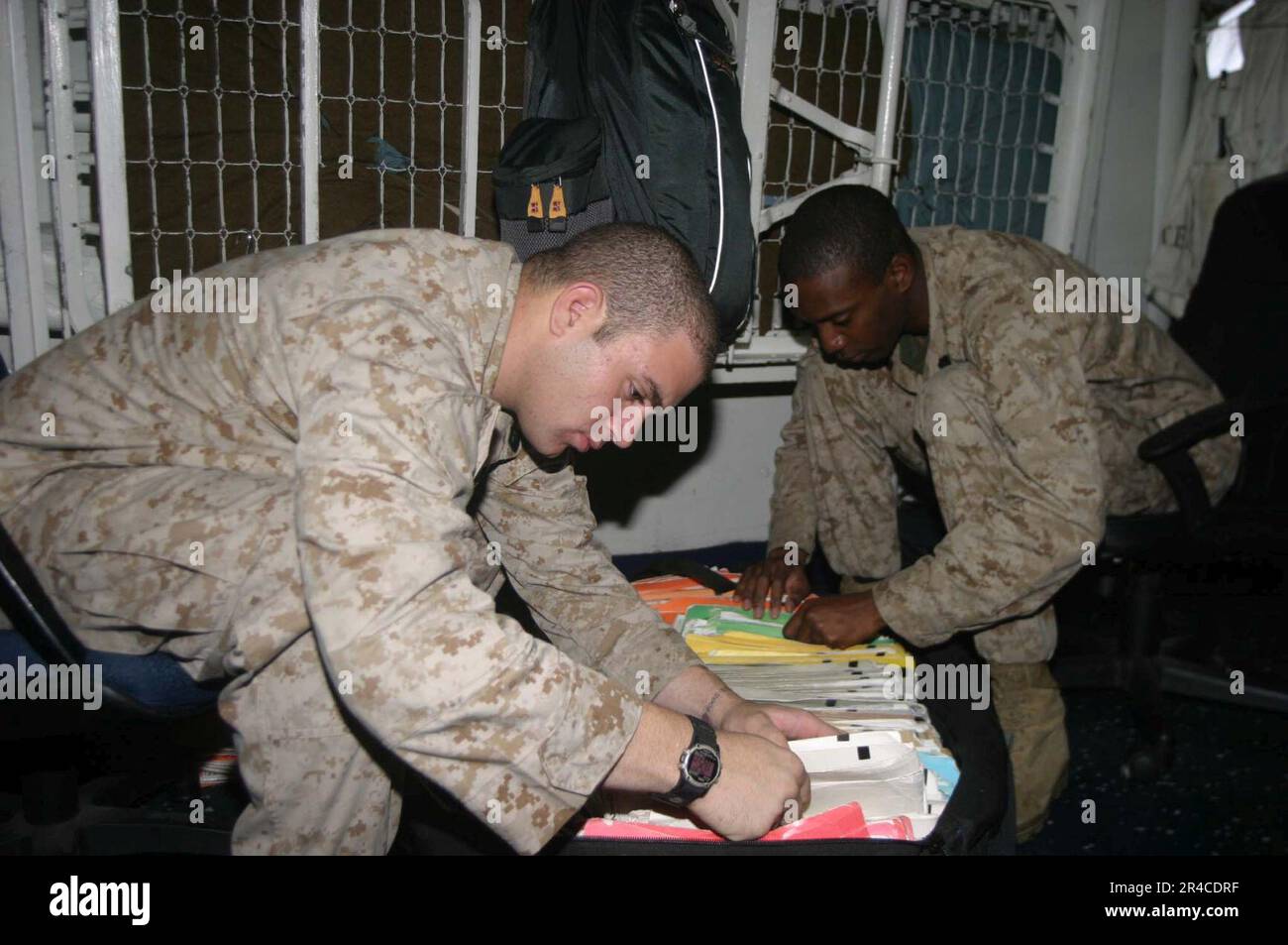 US Navy Hospital Corpsman 3rd Class and Hospital Corpsman Seaman ...
