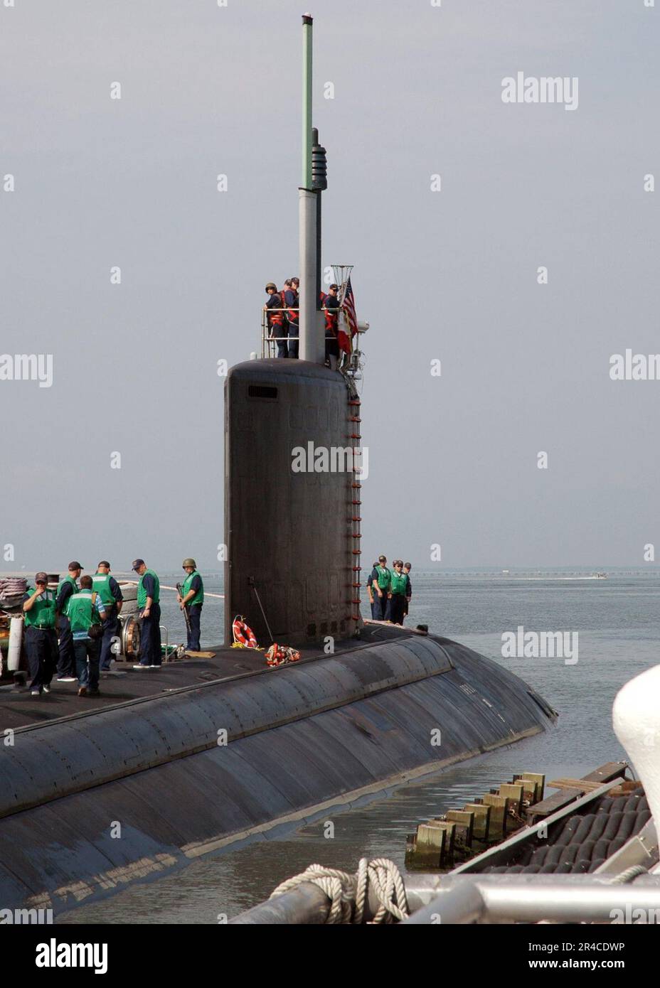 US Navy The Pre Commissioning Unit (PCU) Texas (SSN 775) prepares to ...