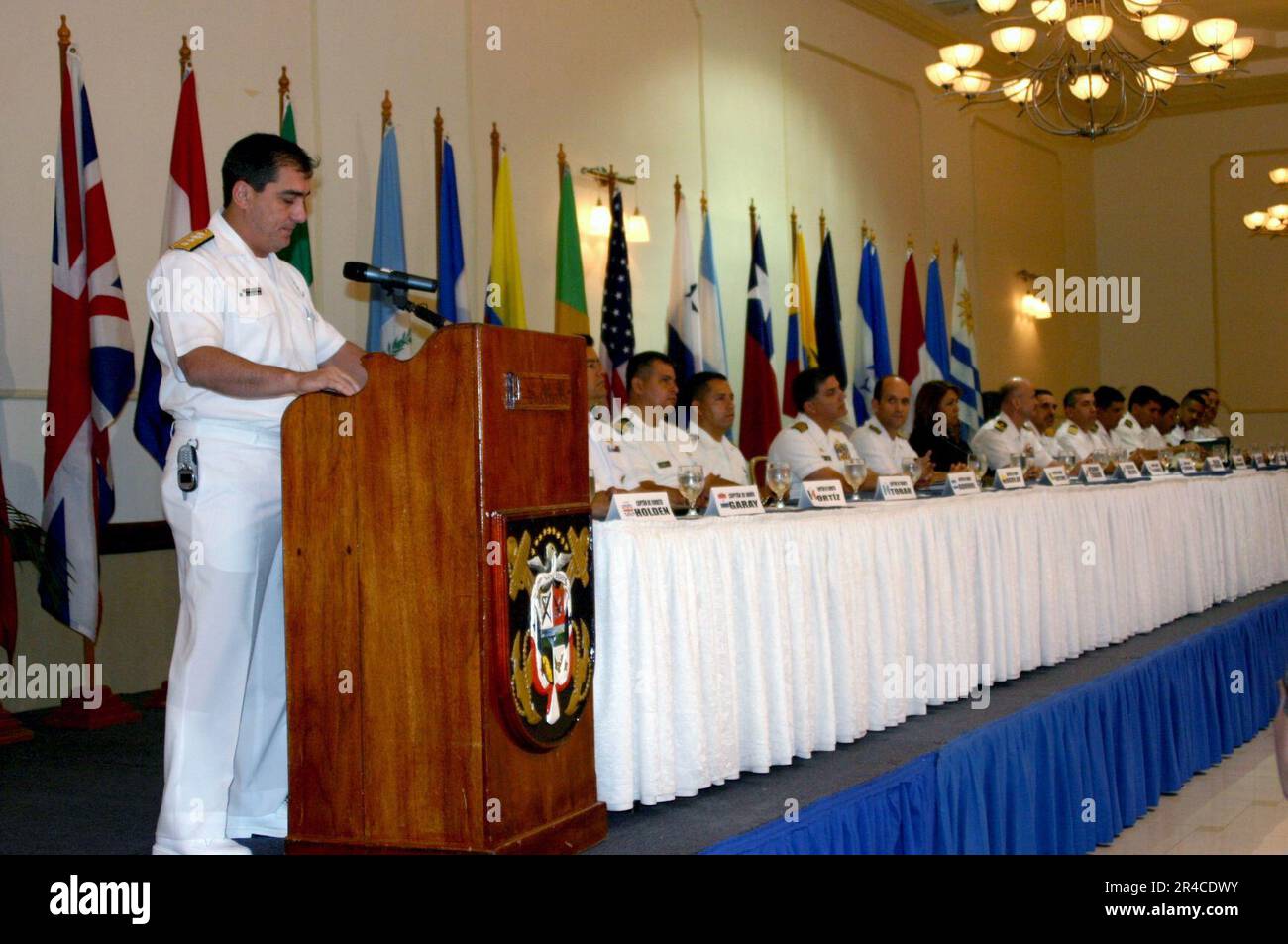 US Navy Panamanian Civil Defense Force General Director of National ...